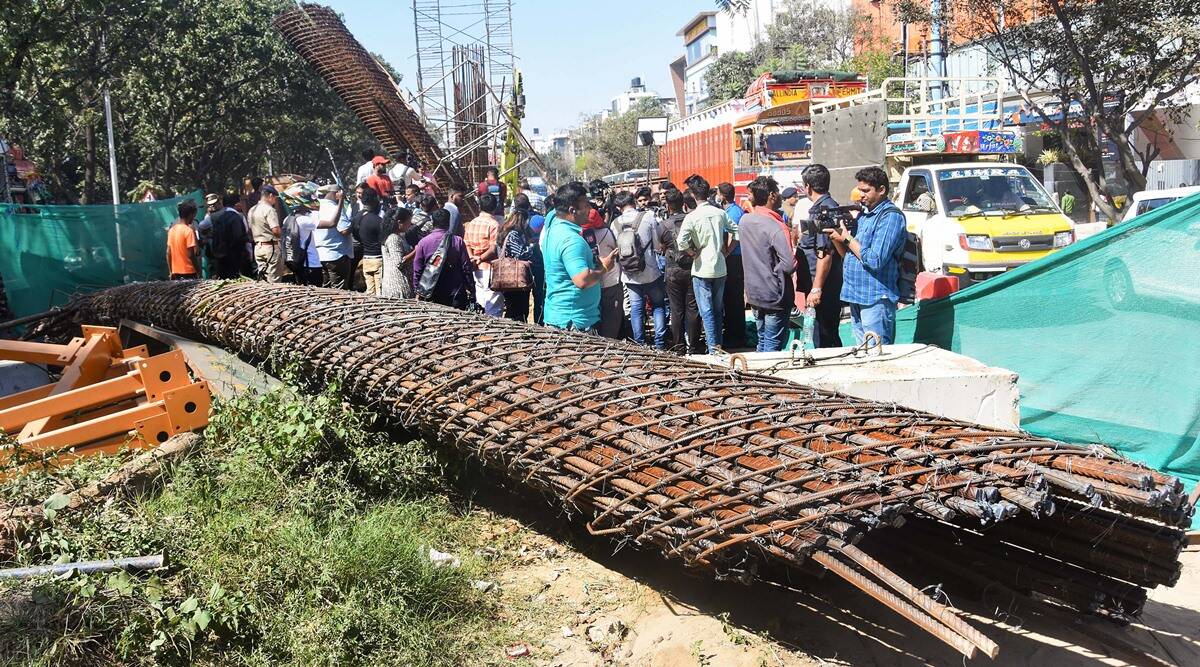 Inadequate supporting structures led to fall of Bengaluru metro pillar ...