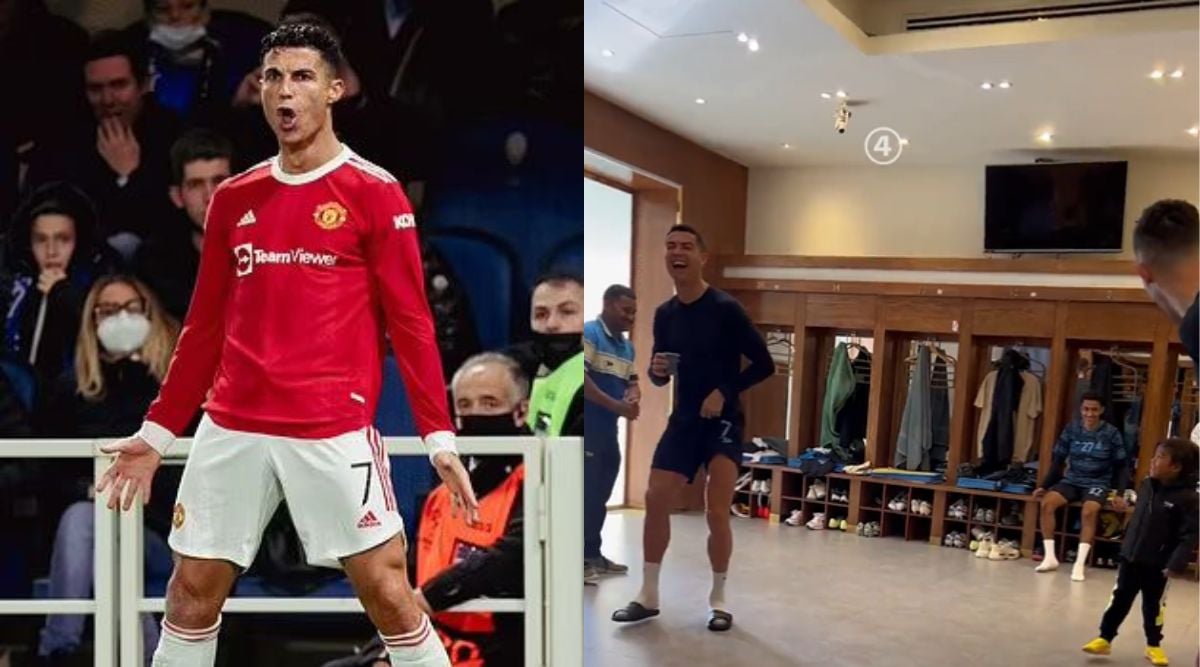 Watch Ronaldos Reaction To Al Nassr Teammate Anderson Taliscas Son
