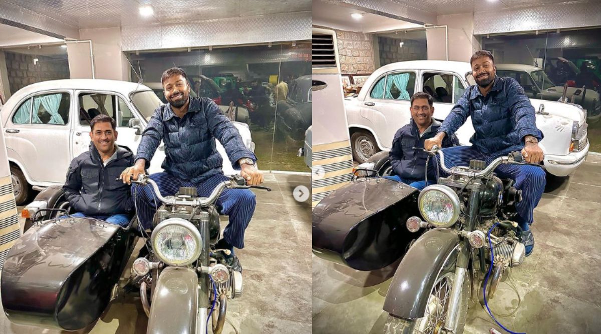 ‘Sholay 2 coming soon’: Hardik Pandya posts pictures with MS Dhoni ...