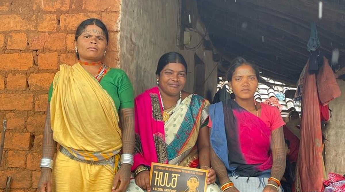 In pictures: The fascinating tattoo culture of women from the Baiga ...