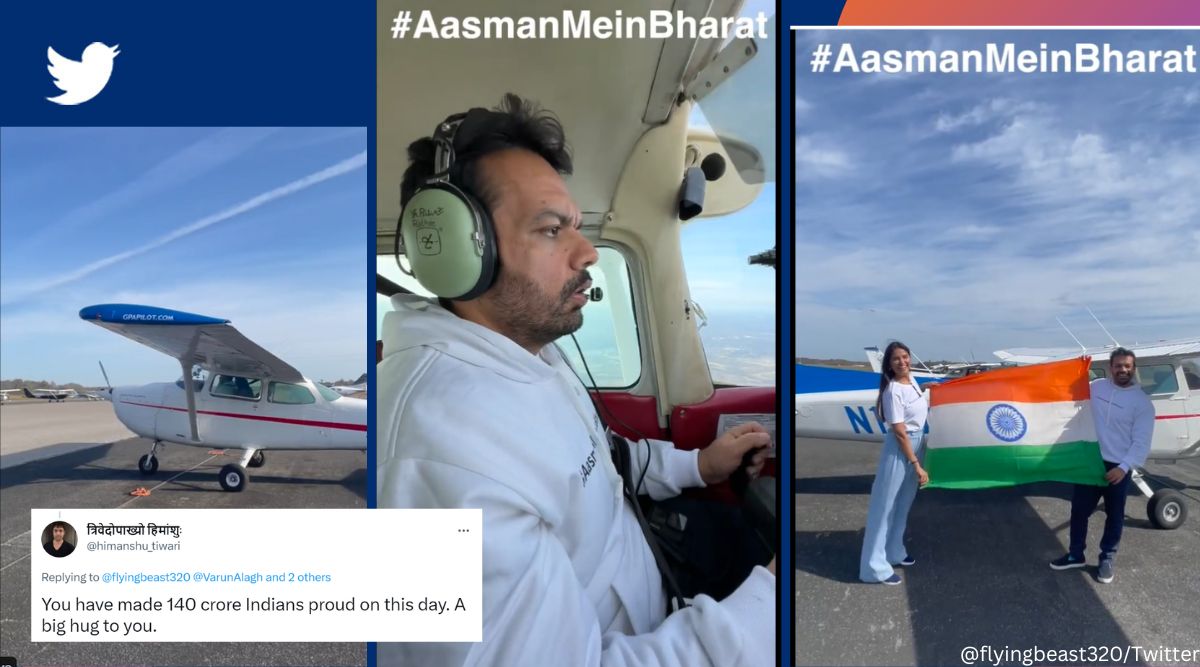 Watch Youtuber Pilot Gaurav Taneja ‘draws Indias Map In Sky In Unique Republic Day Tribute