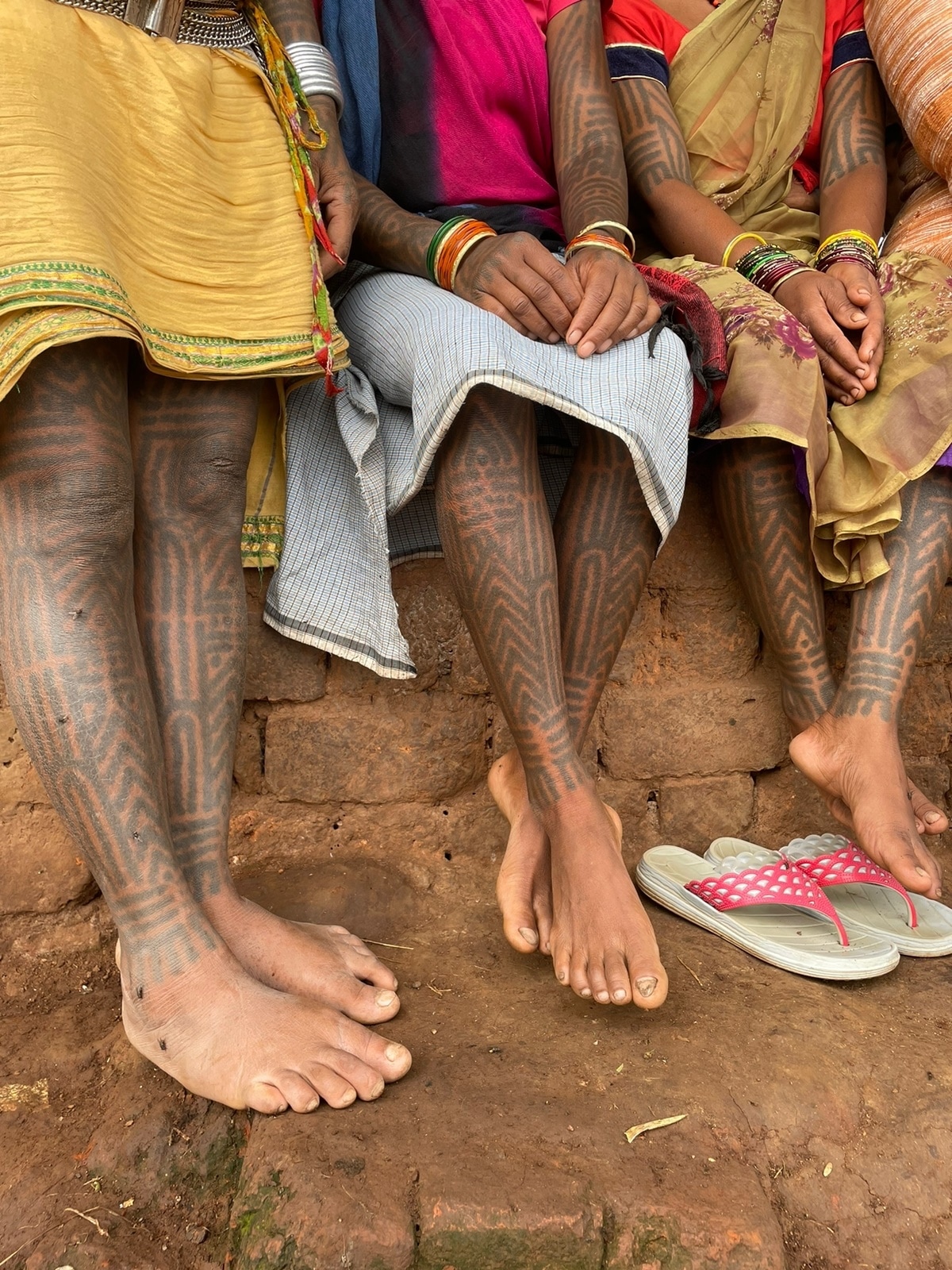 In pictures: The fascinating tattoo culture of women from the Baiga ...