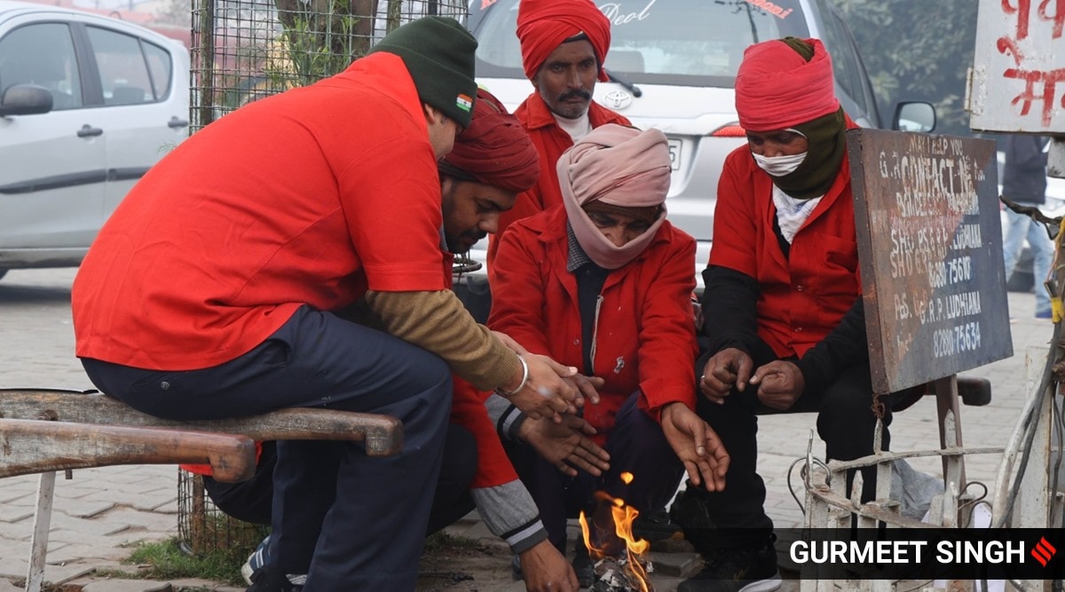 Cold wave conditions prevail over several regions in North India ...