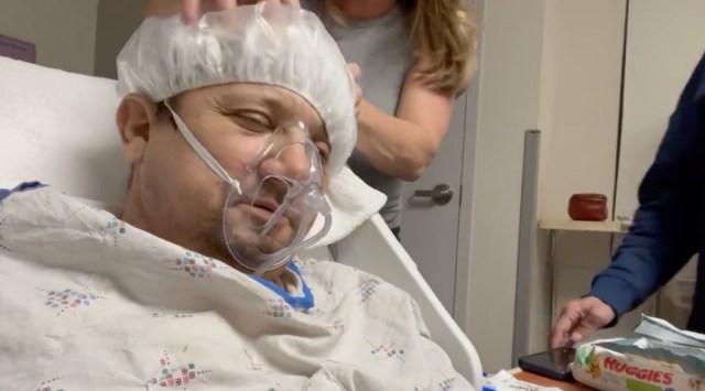Jeremy Renner shares new video from hospital: ‘A not no great ICU day ...