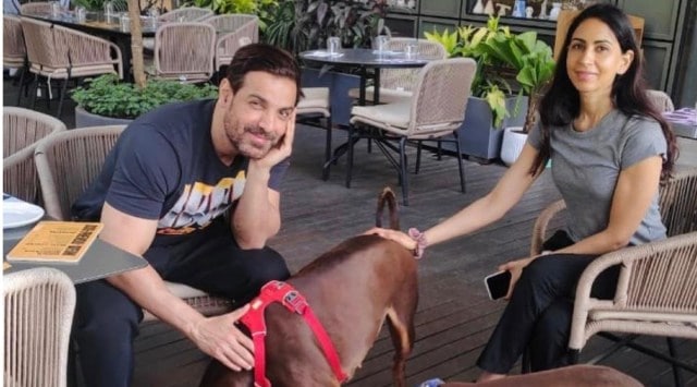 John Abraham’s wife Priya Runchal shares family photo with their pet ...