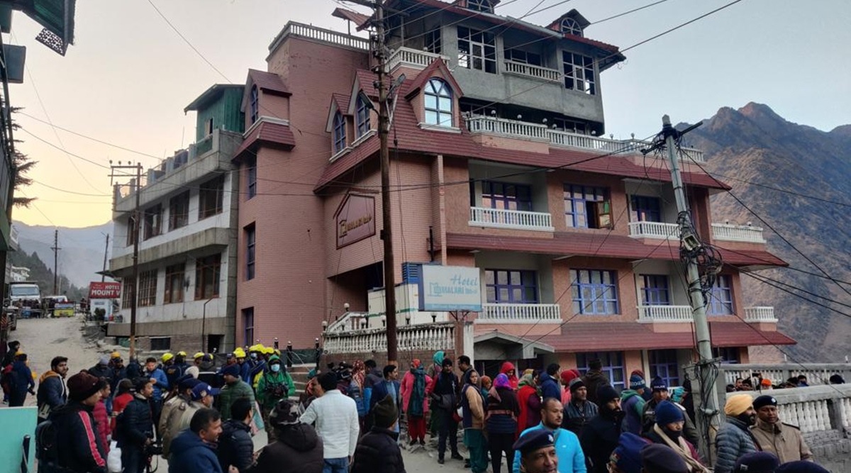 Joshimath land subsidence: Protests stall demolition of 2 hotels; 86 ...