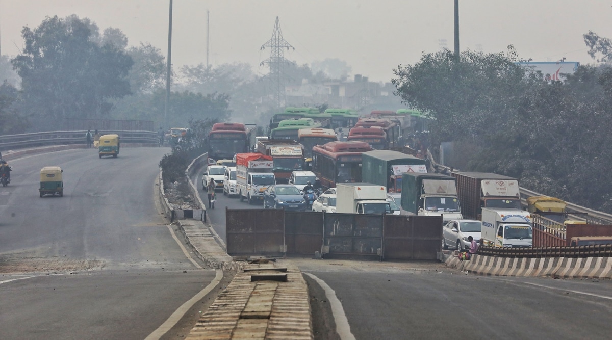 Ashram flyover closes for 45 days, traffic in Delhi crawls | Delhi News ...
