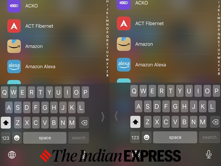 How to enable one-handed typing mode on an iPhone | Technology News,The ...