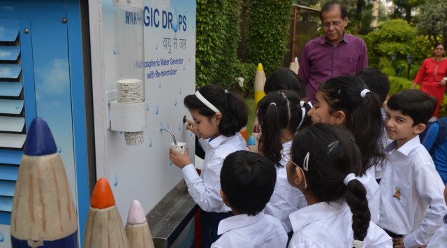 In a first, Haryana school installs system generating drinking water ...