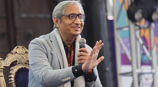 The more I write, I fear less: Ravish Kumar at JLF | India News - The Indian Express