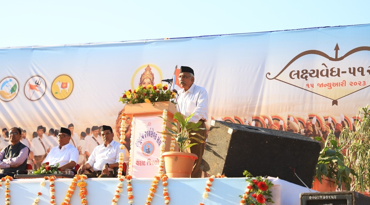RSS leader: Solution to all tests is Hindu way of life | Ahmedabad News ...