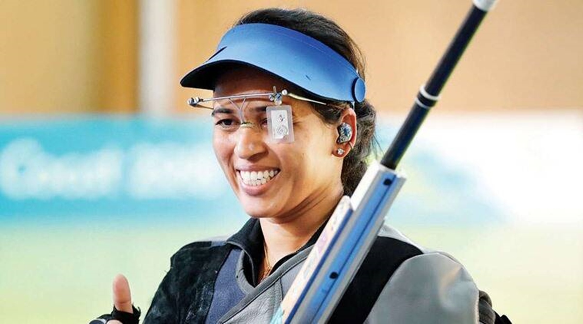 Tejaswini Sawant, Pushkaraj Ingaole clinch 50m Rifle Prone gold | Pune ...