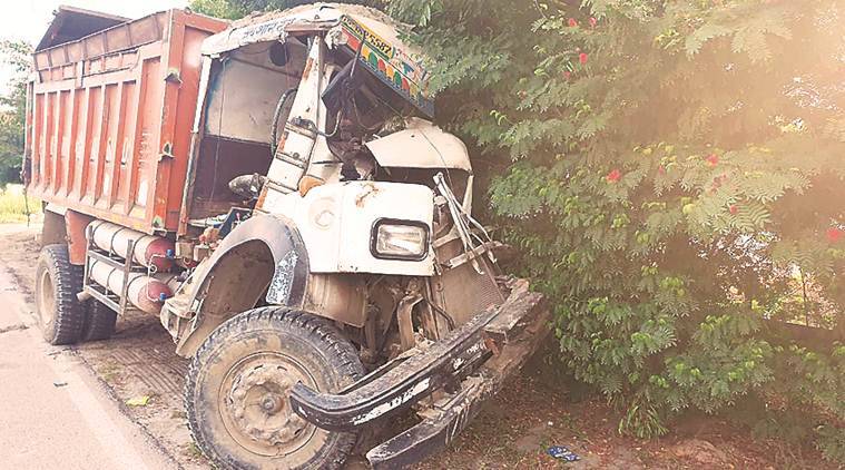 Two killed after truck hits two-wheeler from behind | Chandigarh News ...