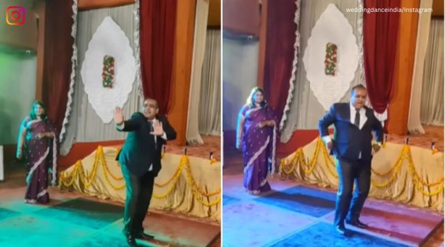 Man steals the show at a wedding with his dance moves to ‘Khaike Pan ...