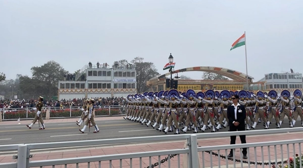 Women lead contingents at Republic Day parade attended by street ...