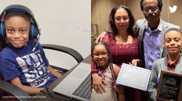 9-year-old US boy attends college after graduating from high school ...