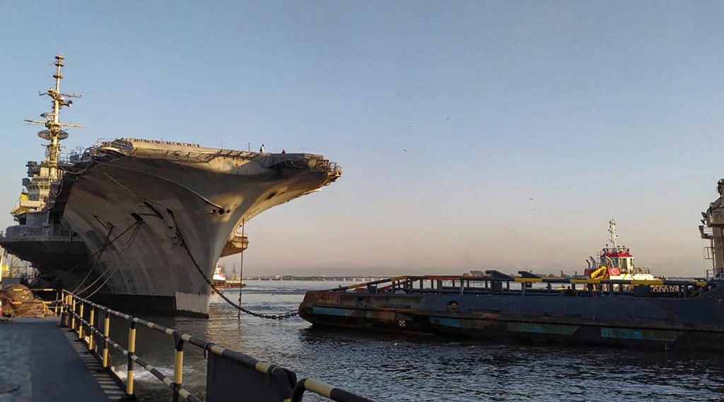 A proud ship turned into a giant recycling problem. Brazil plans to ...