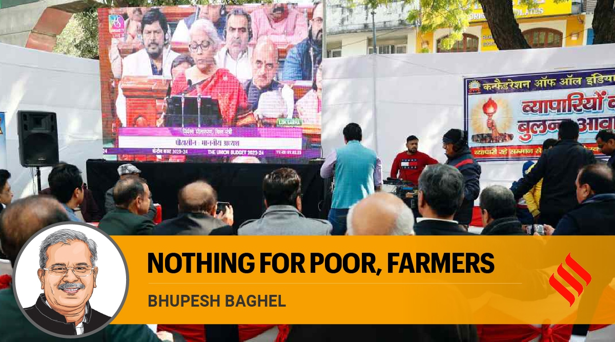 Chief Minister Bhupesh Baghel writes: Union Budget 2023 is a bag of ...