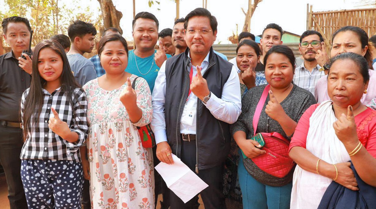 Sangma meets Himanta in Guwahati ahead of counting of votes in ...