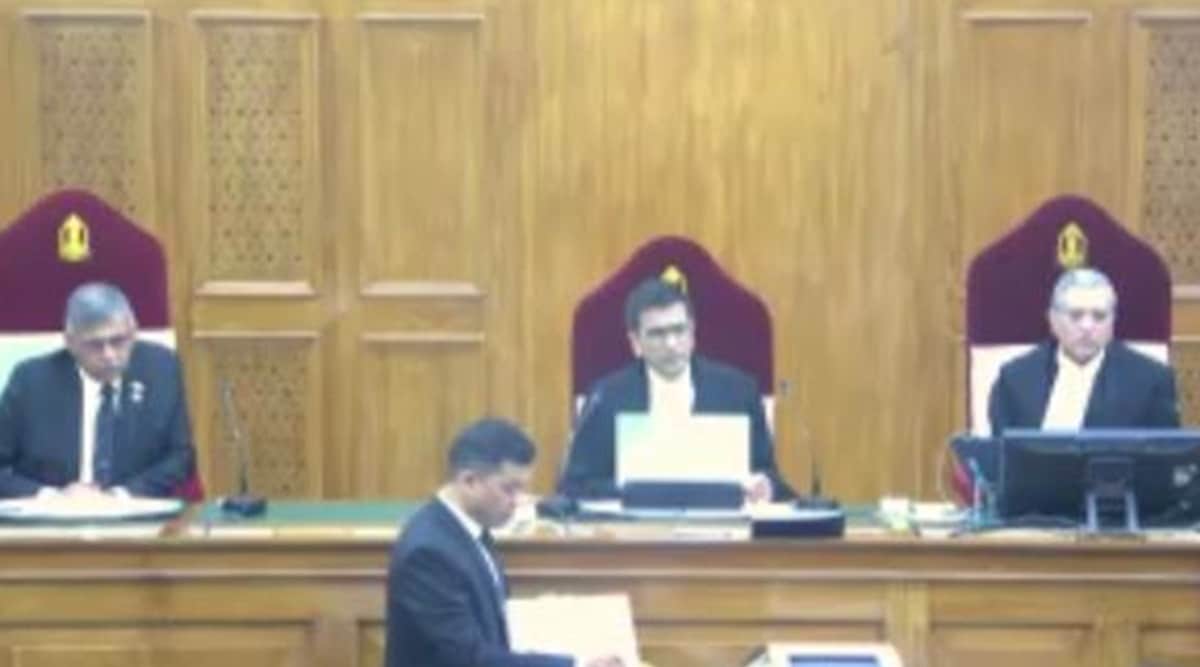 Singapore Chief Justice Sundaresh Menon shares bench with CJI ...