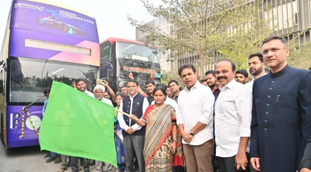 Ahead of Formula E race, Hyderabad reintroduces double-decker buses ...