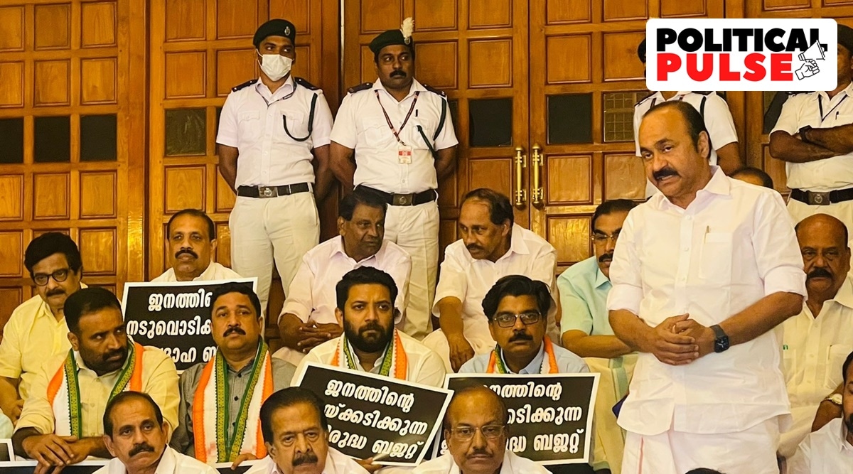 In the red, LDF govt singed by UDF protest firestorm over fuel cess ...