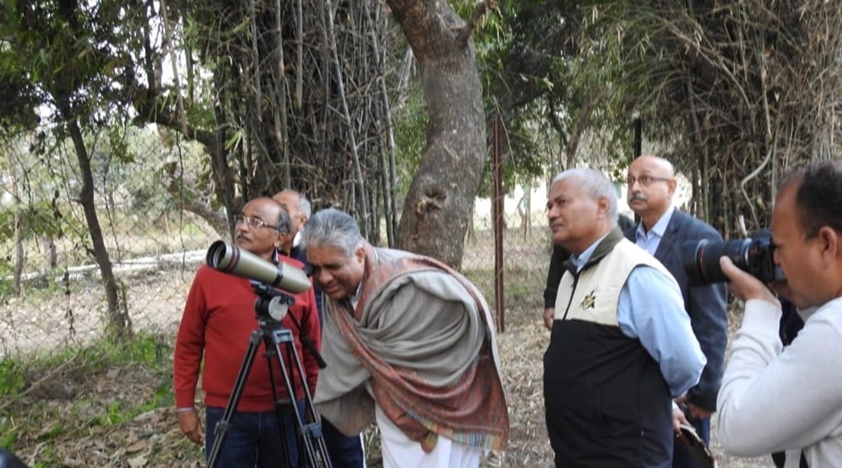 Environment minister pays his maiden visit to Pinjore vulture breeding ...