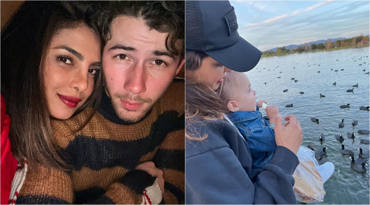 Priyanka Chopra holds Nick Jonas’ hand, wraps daughter Malti Marie in ...