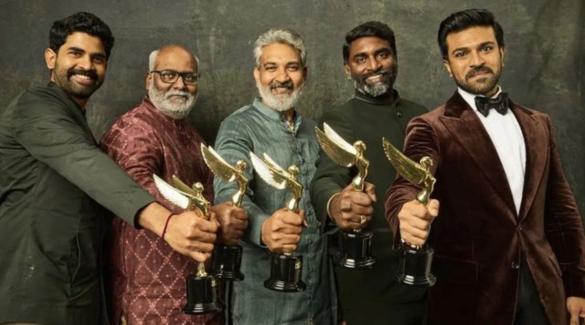 SS Rajamouli, Ram Charan share photos from Hollywood Critics Association Film Awards; Alia Bhatt ...
