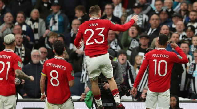 Marcus Rashford credited with League Cup final goal against Newcastle ...