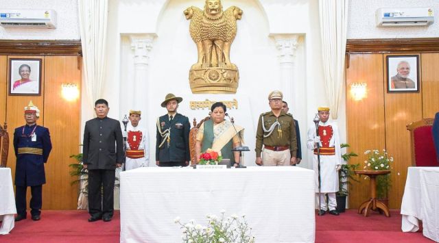 Sushri Anusuiya Uikey sworn-in as 18th Governor of Manipur | North East ...