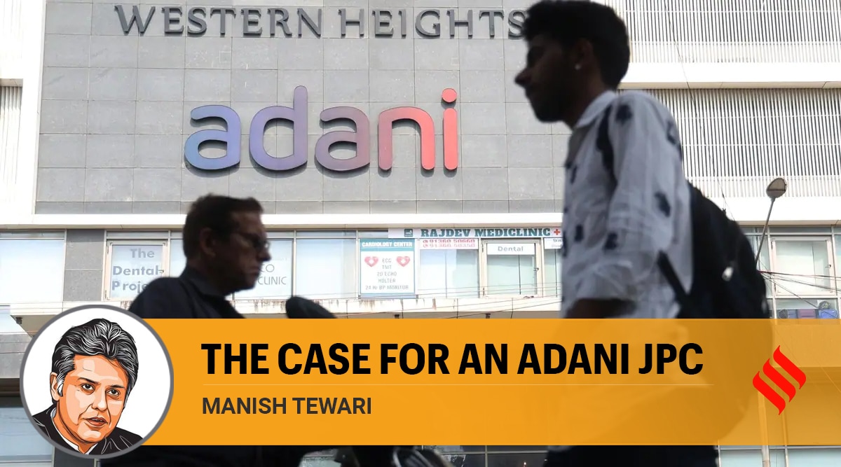 Congress MP Manish Tewari writes: The case for an Adani JPC | The ...