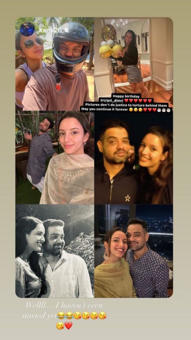 Anushka Sharma, brother Karnesh wish Triptii Dimri on her birthday ...