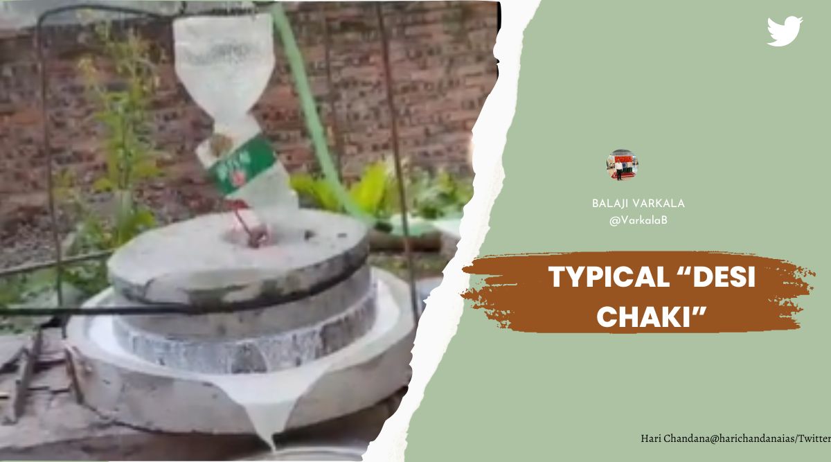 ‘Modern chakki’: Netizens intrigued by this ‘desi ingenuity’ | Trending ...