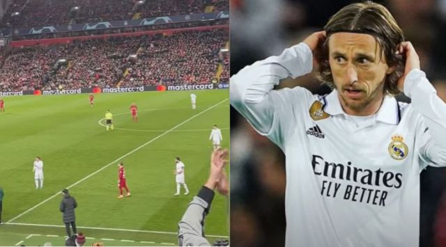 Watch: Real Madrid’s Luka Modric gets standing ovation from Liverpool ...