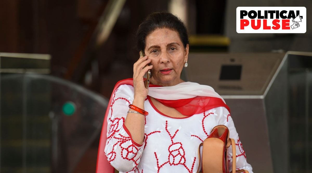 Suspended for ‘helping BJP’, Preneet Kaur dares Cong: ‘take whatever ...