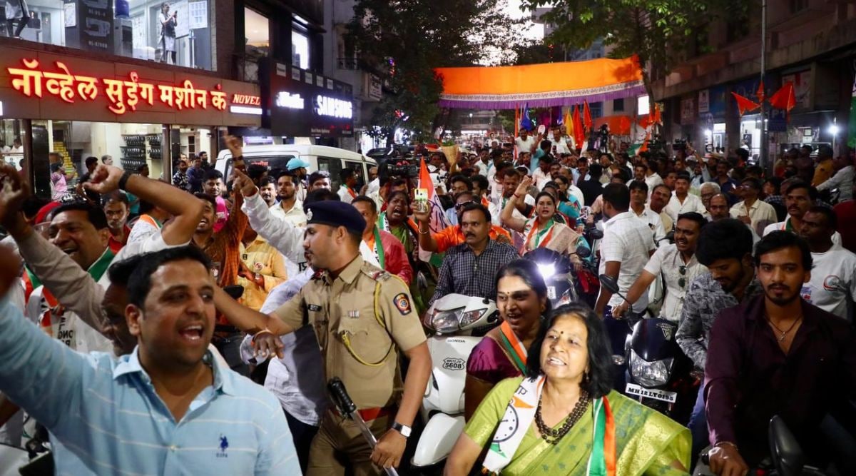 Ahead of Kasba bypoll, women leaders of BJP and MVA come out to support ...