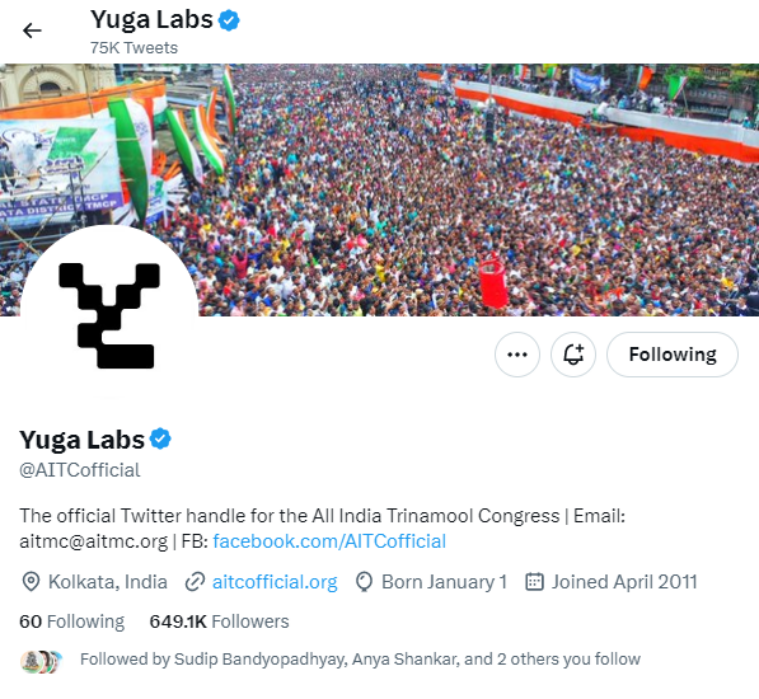 Trinamool Congress’ Twitter account ‘compromised’, says Derek O’Brien ...