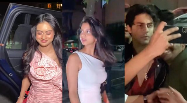 Suhana Khan, Aryan Khan party with Palak Tiwari, Nysa Devgn, Ananya ...