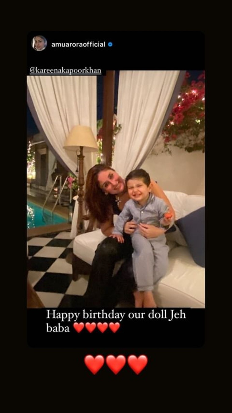 Inside Jeh’s poolside birthday bash hosted by Kareena Kapoor and Saif ...