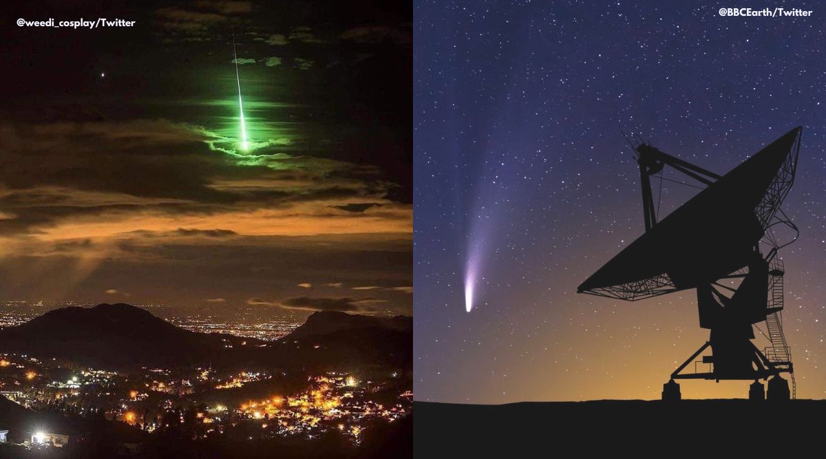 Green comet comes closest to earth, stargazers and space enthusiasts ...
