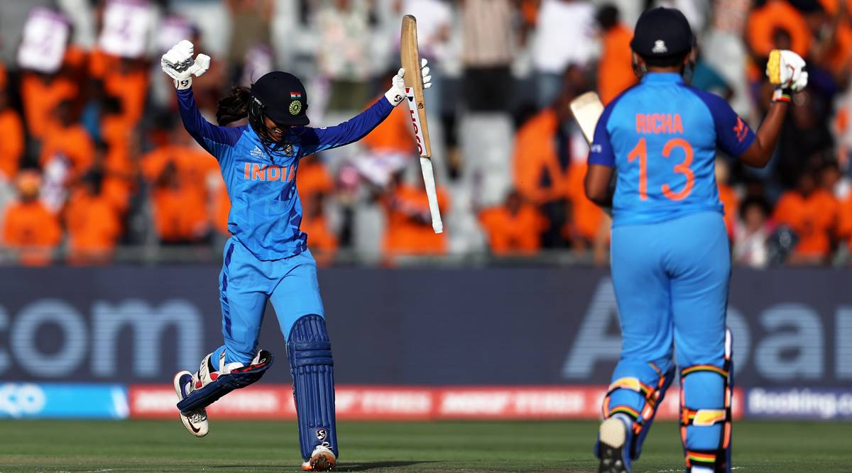 Jemimah Rodrigues, Richa Ghosh late blitz guides India in tricky chase ...