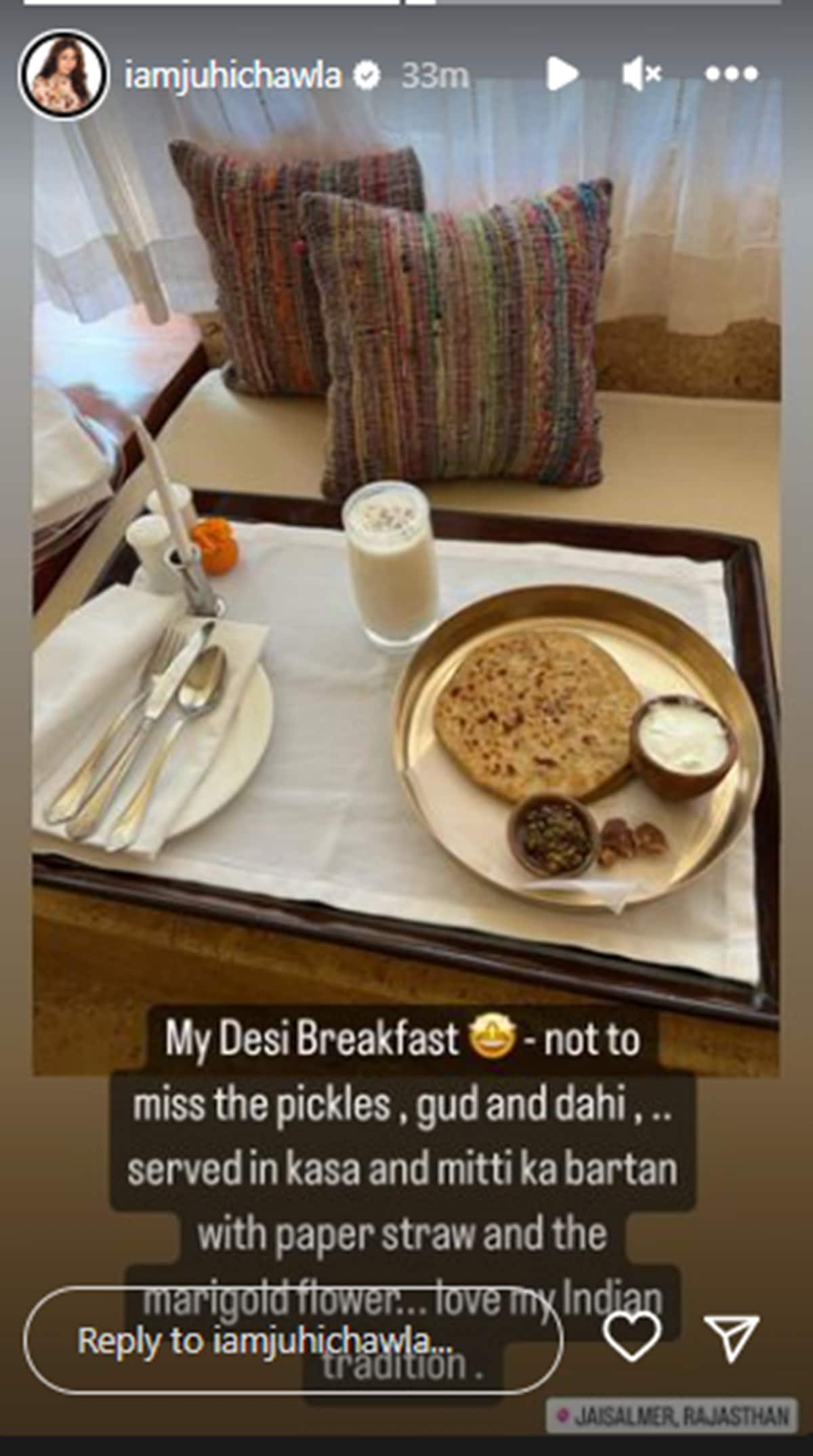 In Jaisalmer for Sid-Kiara wedding, Juhi Chawla relishes ‘desi ...