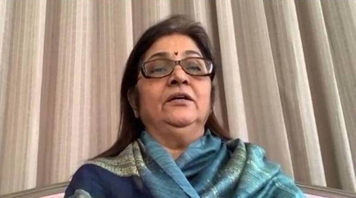 Congress MP Rajani Patil suspended from Rajya Sabha for filming ...