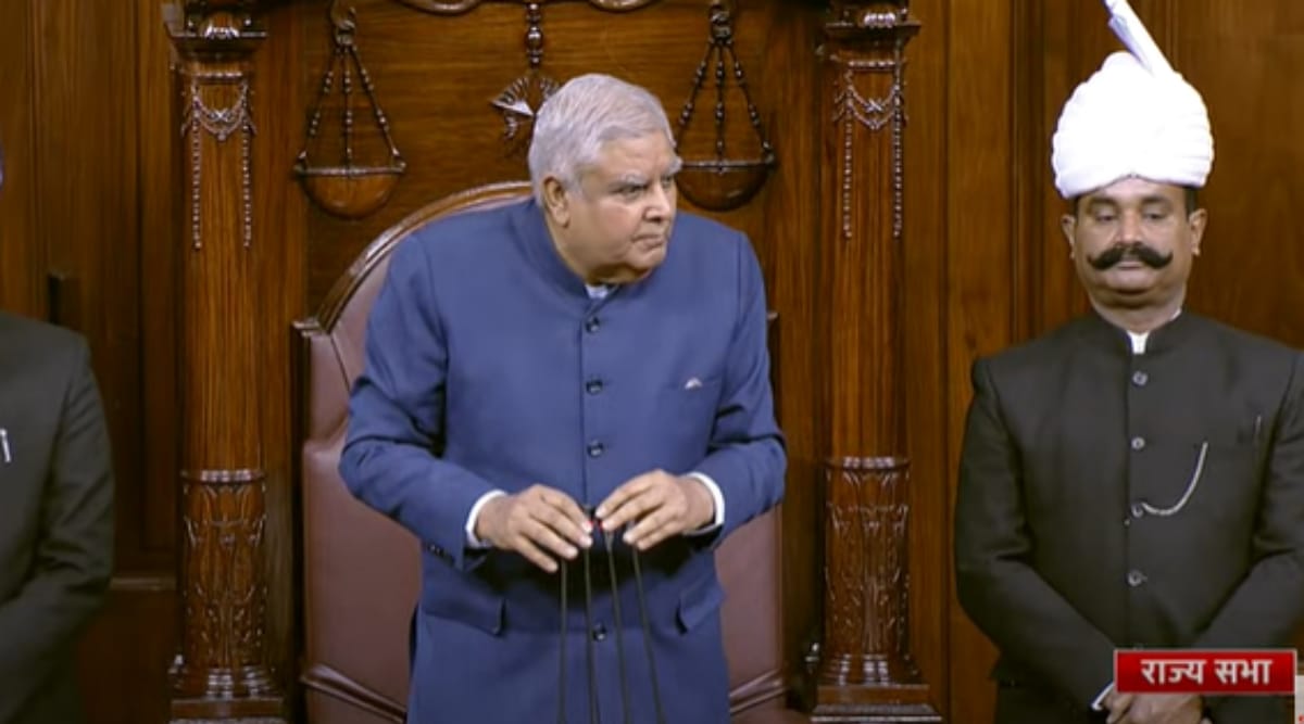 Amid ‘persistent And ‘deliberate Disruptions Rajya Sabha Adjourned