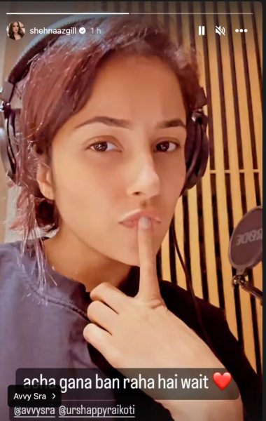Shehnaaz Gill hints at new collaboration with Avvy Sra and Happy ...