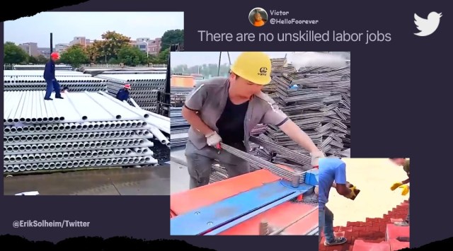 Watch: This video proves there are no ‘unskilled’ labour jobs ...
