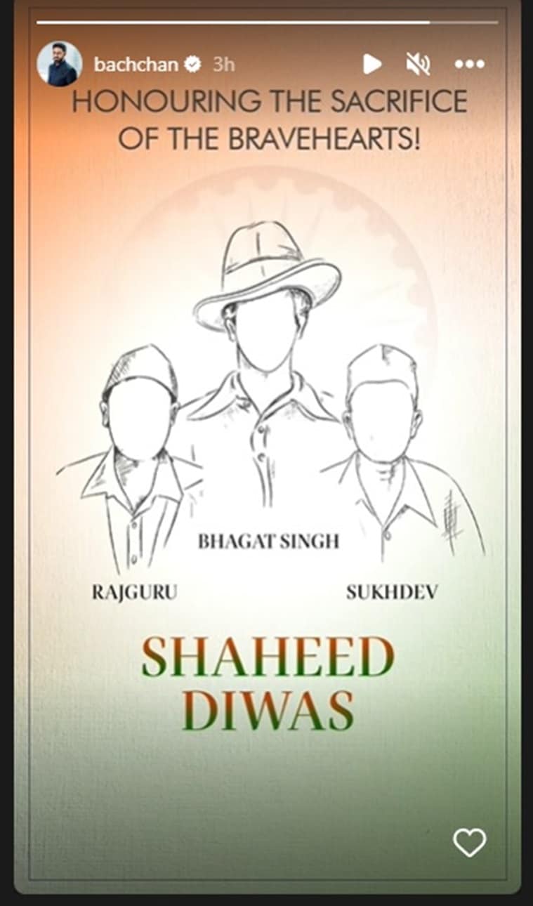 Sonu Sood, Abhishek Bachchan pay tributes to Bhagat Singh, Sukhdev ...