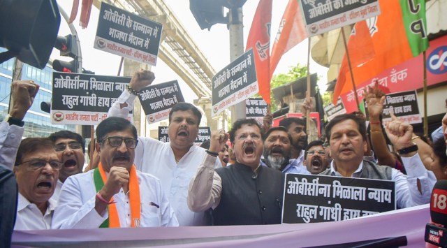 BJP protests in all 6 Lok Sabha constituencies in Mumbai, demands ...