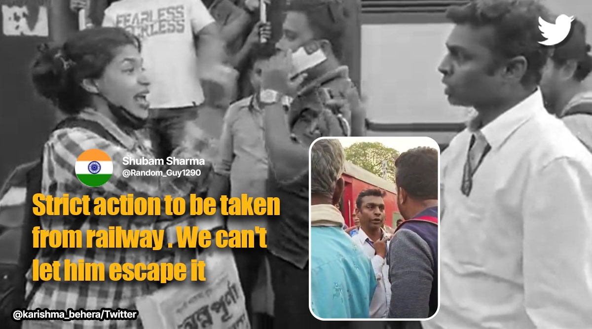 TTE suspended by Railways after video of him misbehaving with a woman ...
